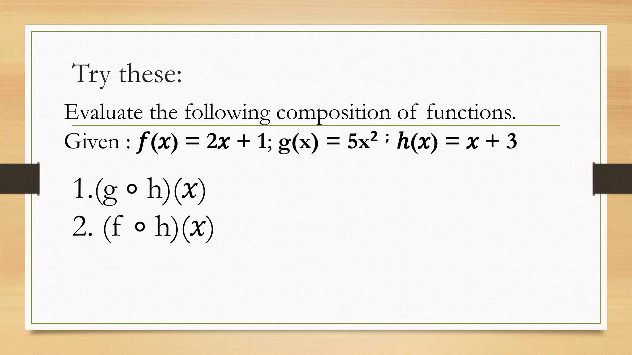 Composite Functions Pptx