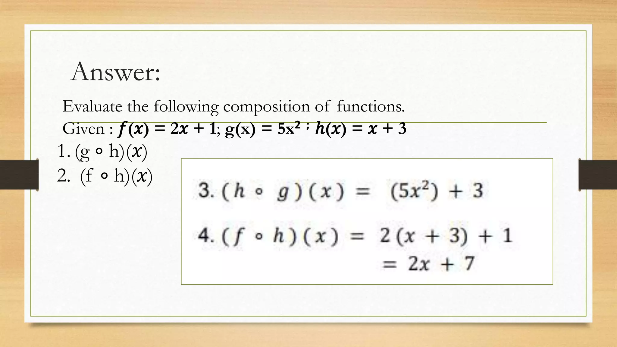 Composite Functions Pptx