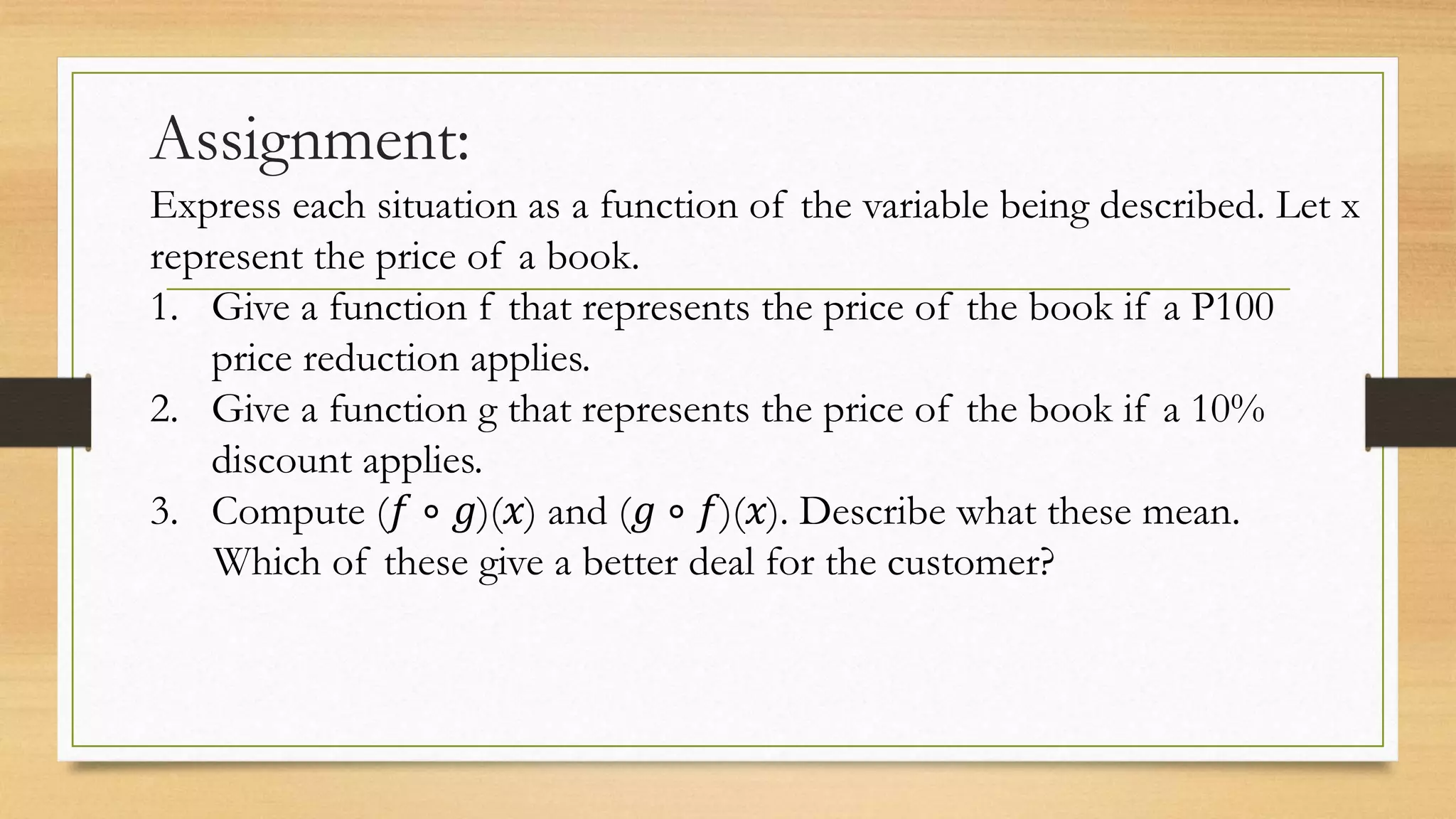 Composite Functions Pptx