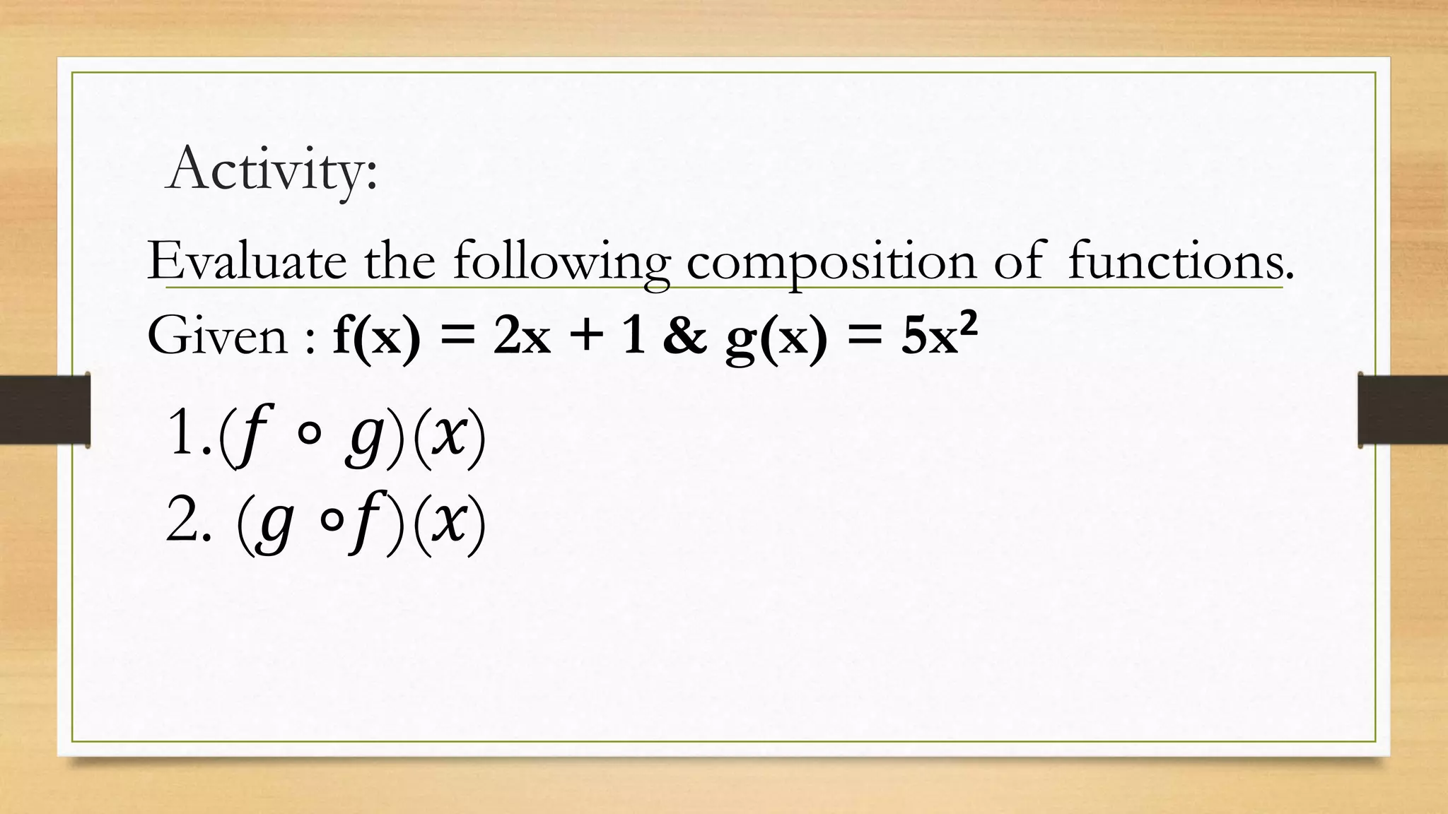 Composite Functions Pptx