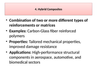 Composite Material,its types and application .pptx