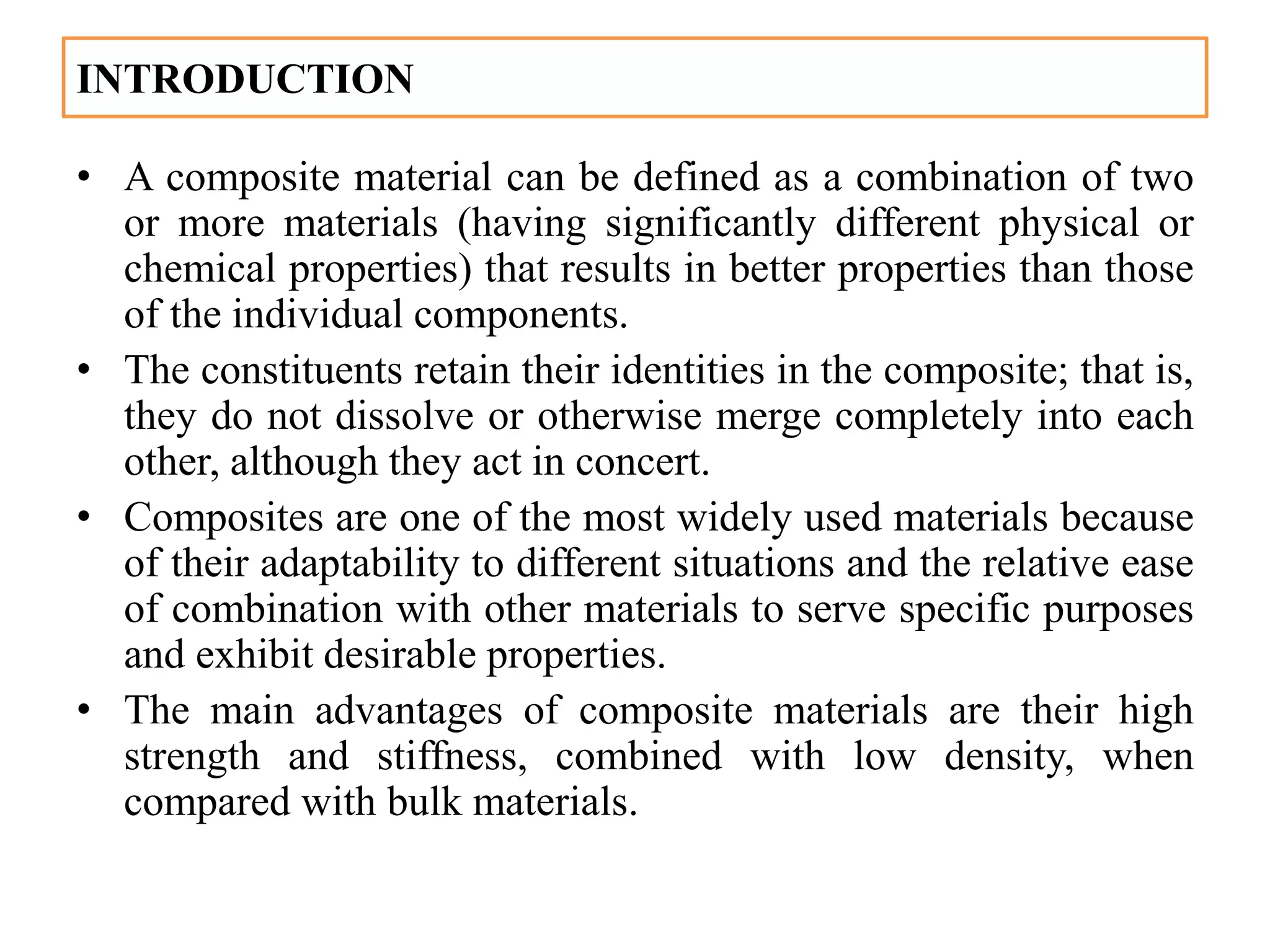 Composite materials PPT | PPTX
