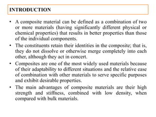 Composite materials PPT | PPTX
