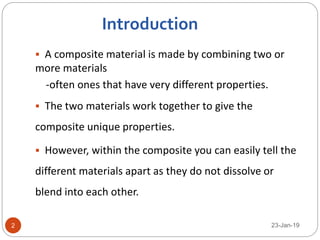 Composite Materials | PPTX
