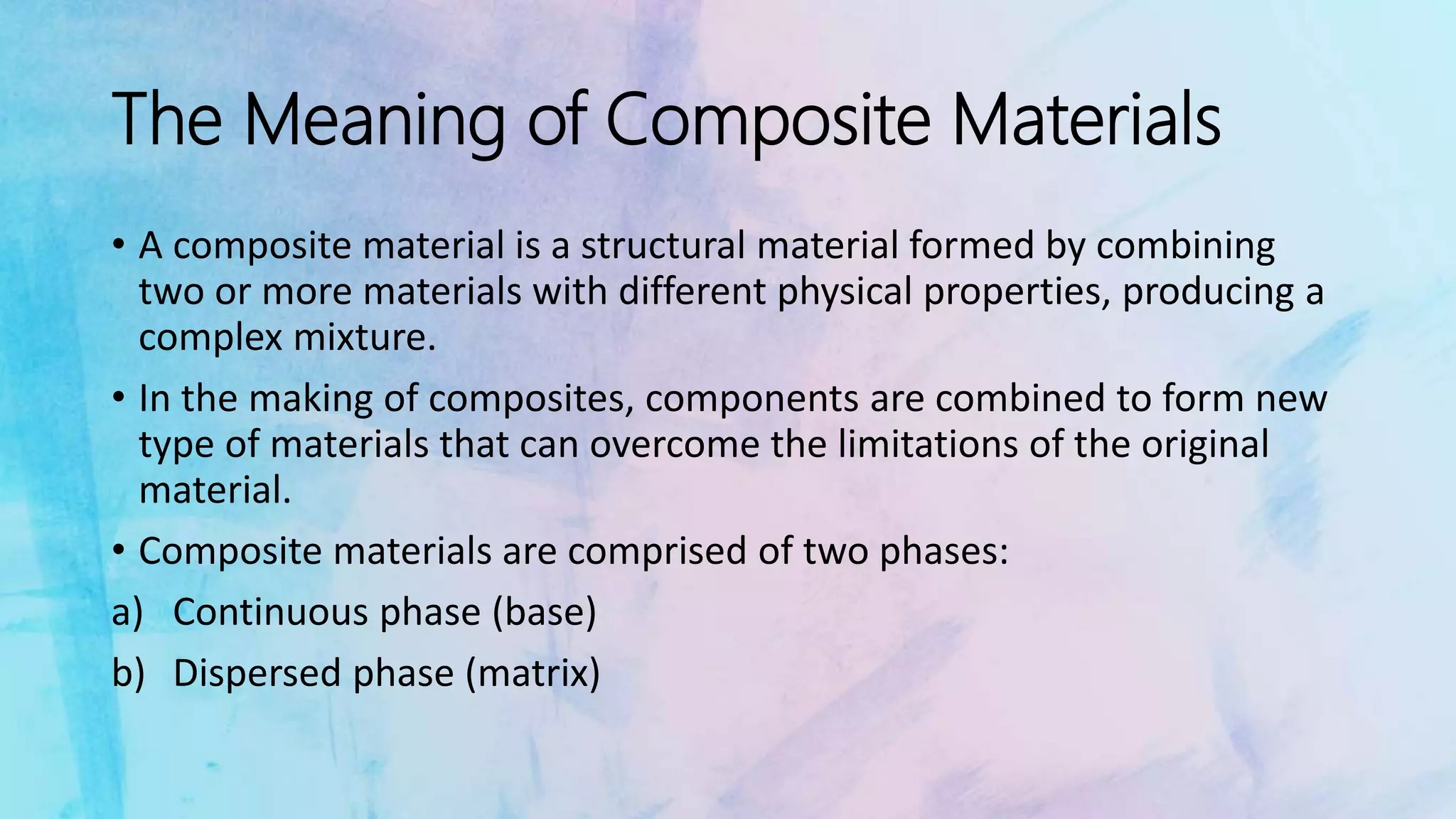 Composite materials | PPTX