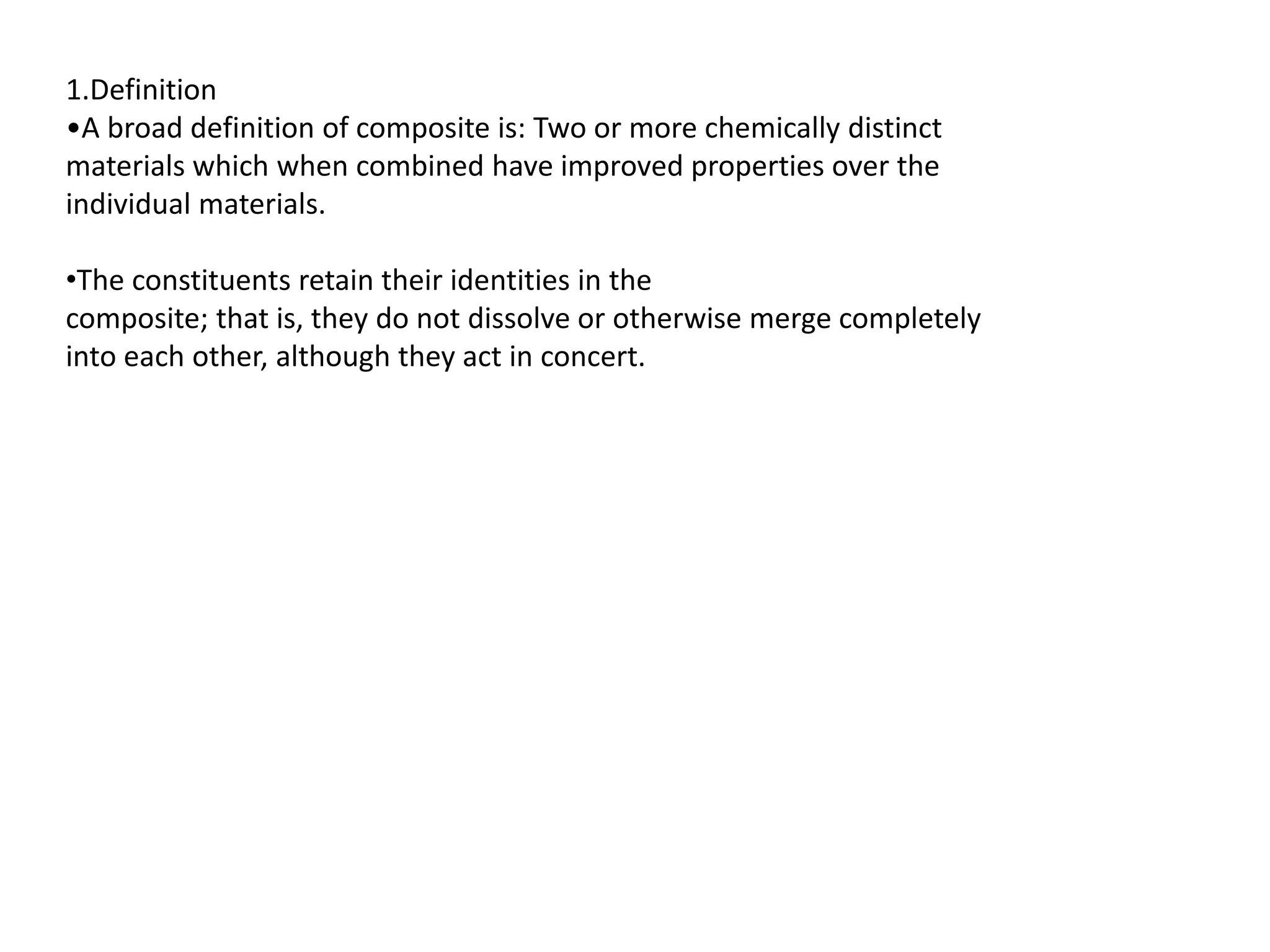 Composite materials unit 1 am | PPT