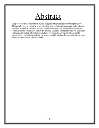 Composite material term report | DOCX