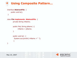 Composite Design Pattern | PPT
