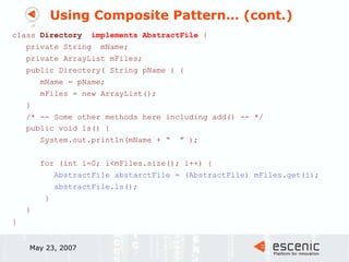 Composite Design Pattern | PPT