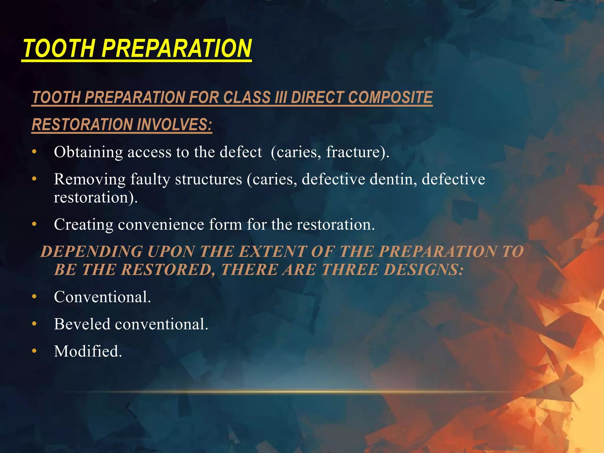 anterior composite restoration | PPTX