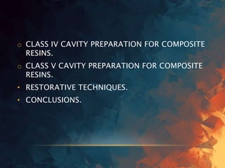 anterior composite restoration | PPTX