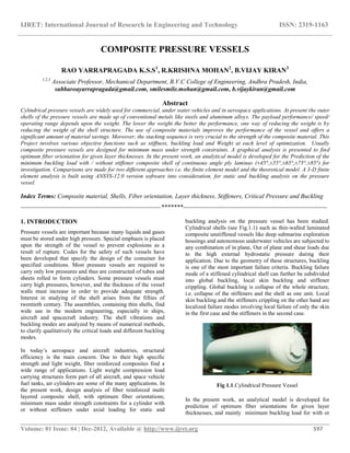 Composite pressure vessels | PDF