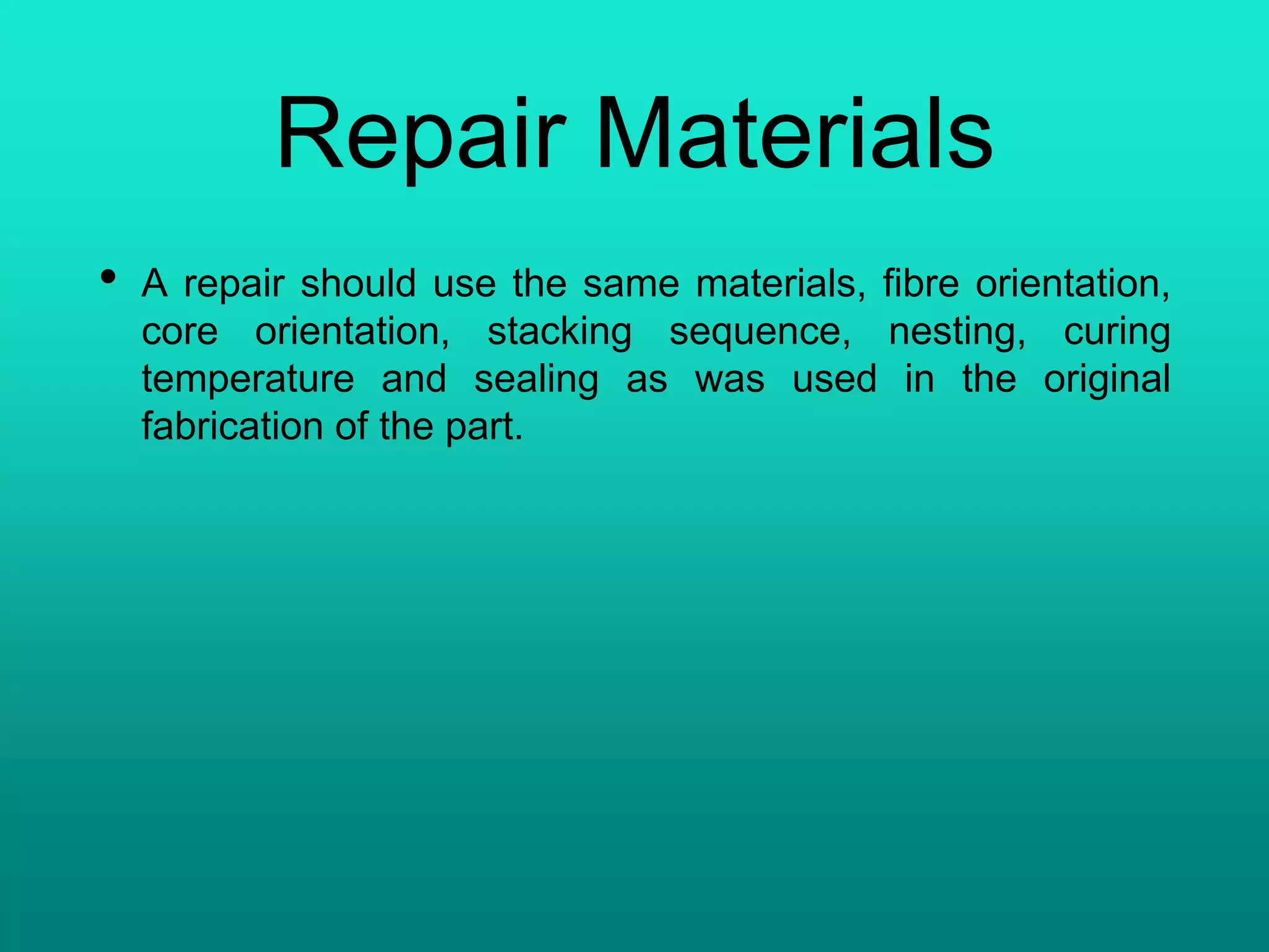 Composite repair | PPTX
