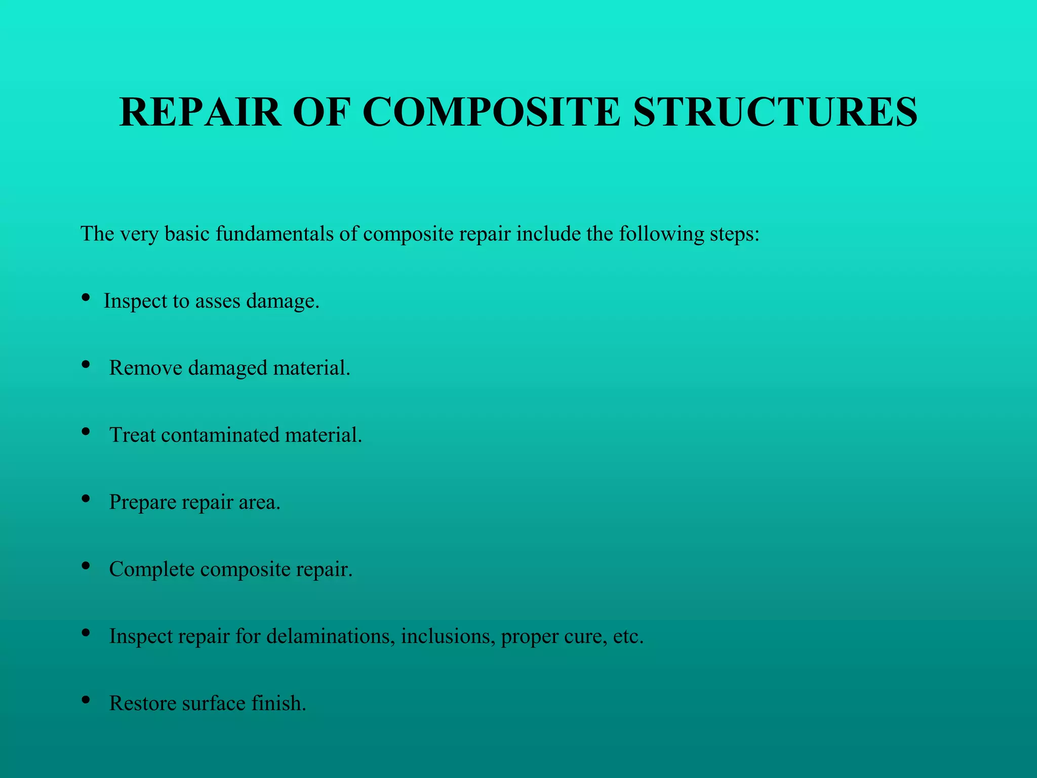 Composite repair | PPTX
