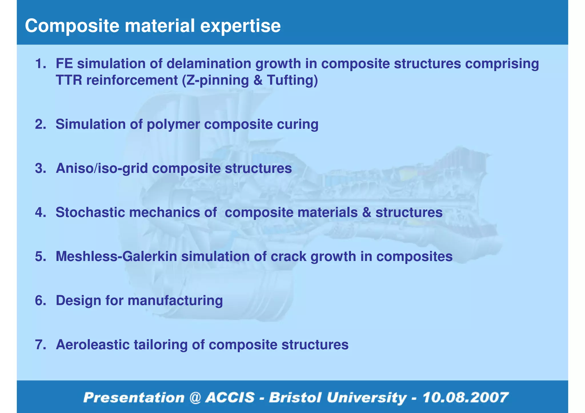 Research in Composites for Aero Engine Applications | PDF