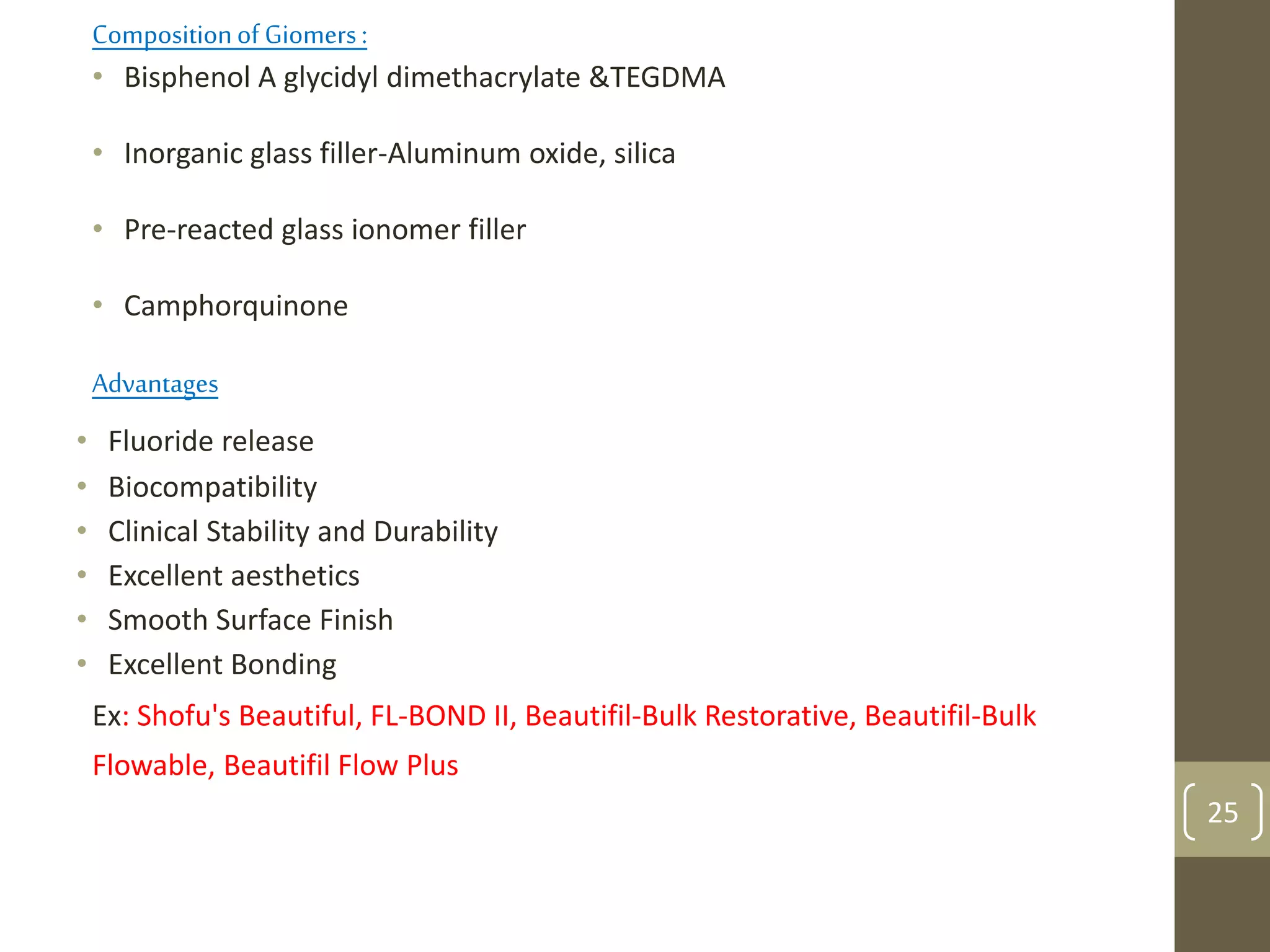 Composite resins part ii | PPTX