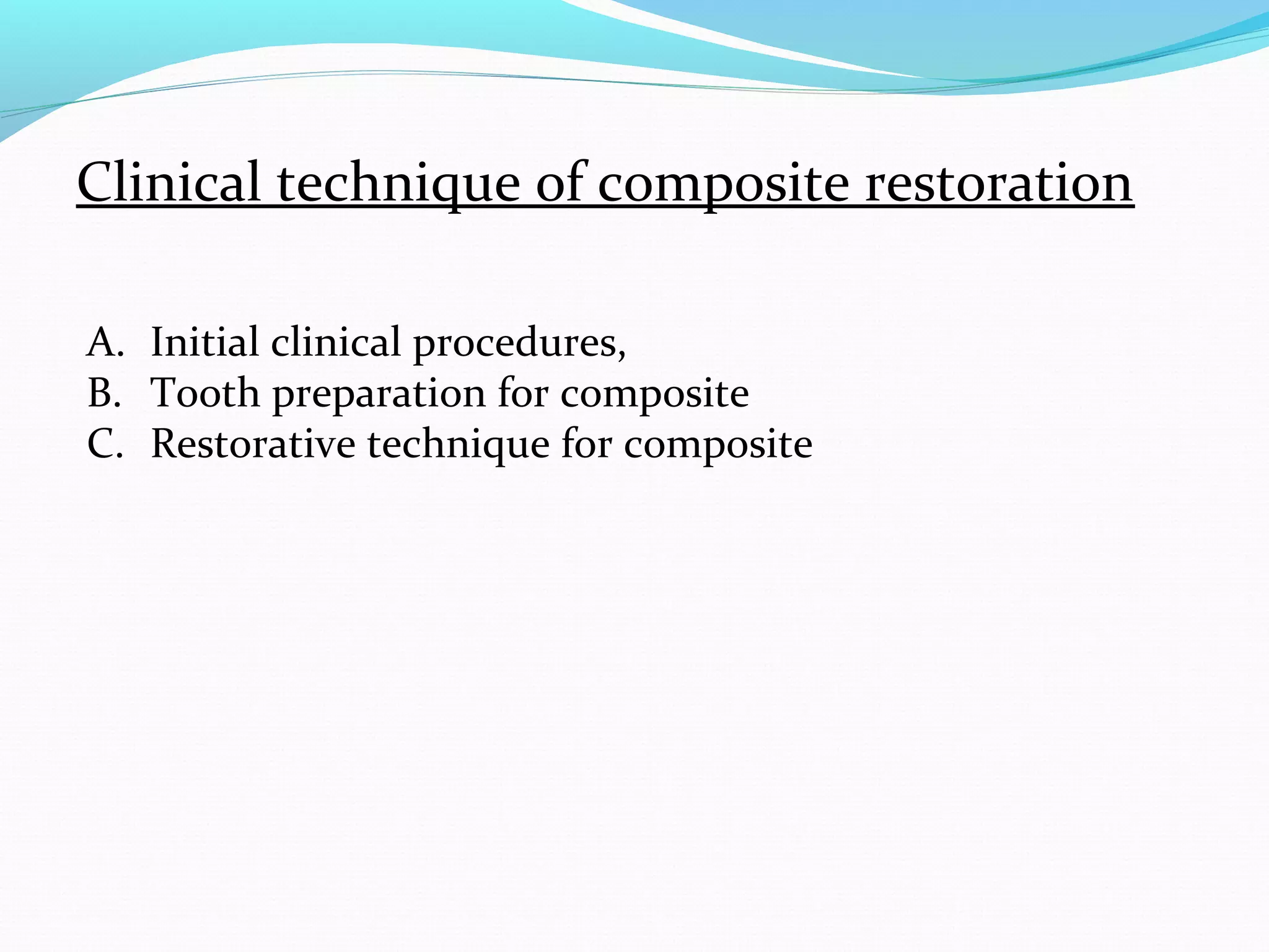 Composite restoration | PPT