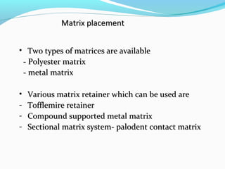 Composite restoration | PPT