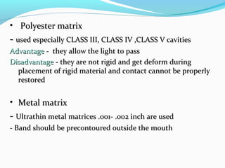 Composite restoration | PPT