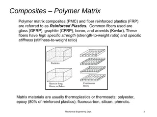 application of composite material in mechanical industry | PPT