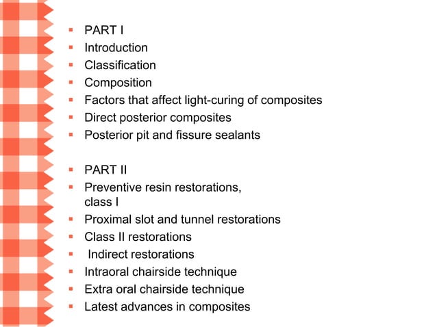 Dental Composites | PPTX