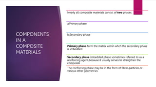 Composites of materials | PPT