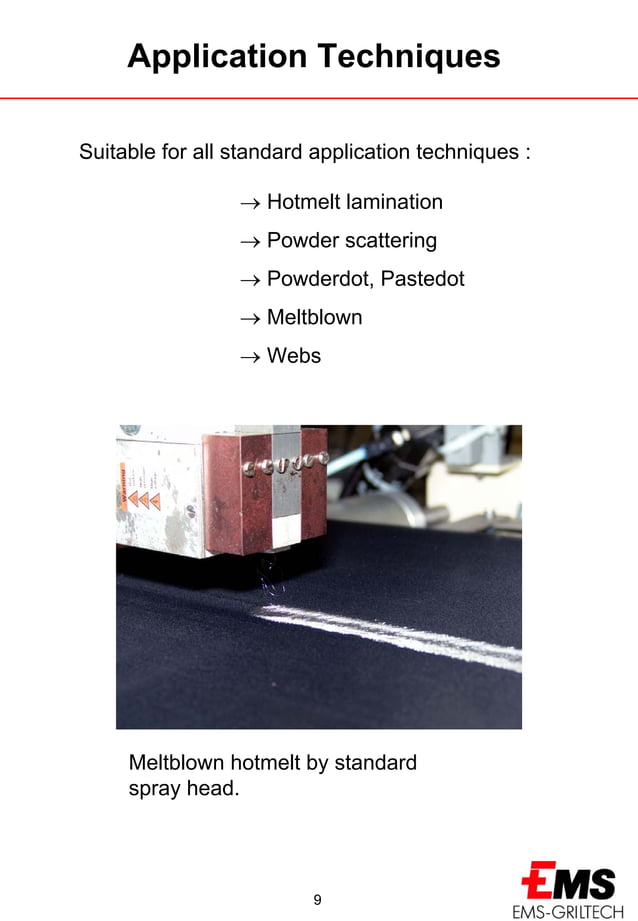 EMS Griltex hotmelts for composites | PDF