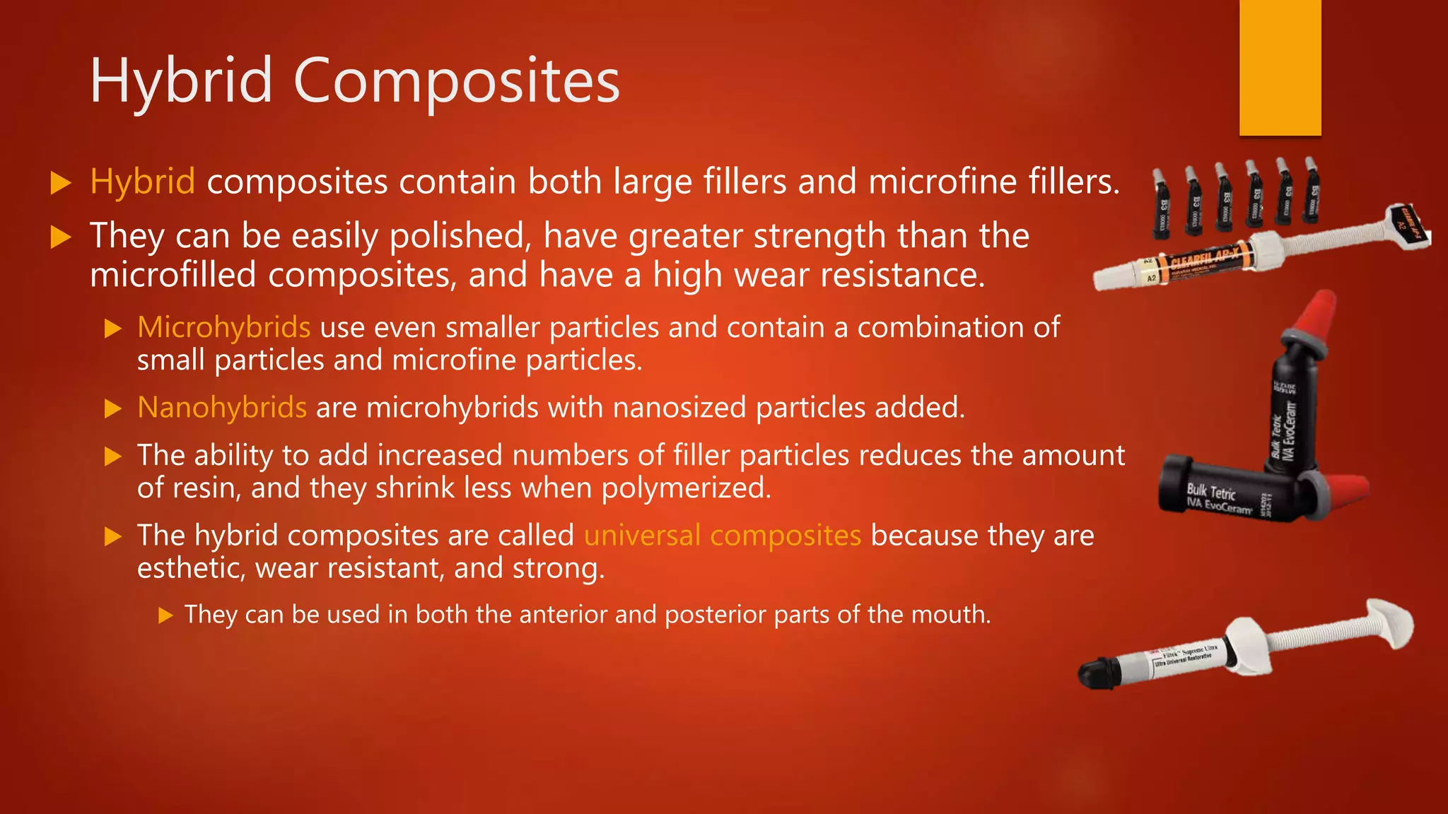 Composites and Compomers: Part 1 | PPTX