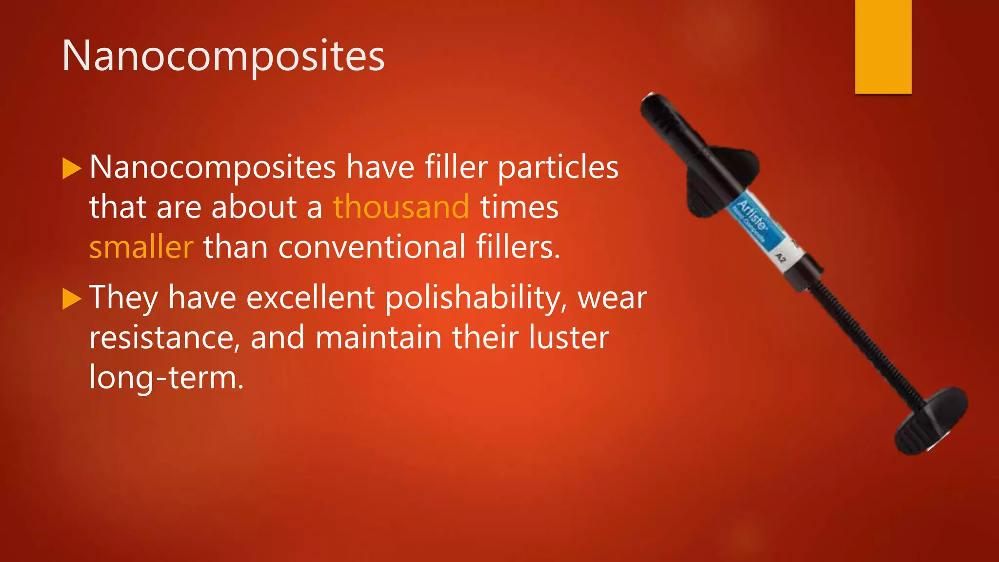 Composites and Compomers: Part 1 | PPTX