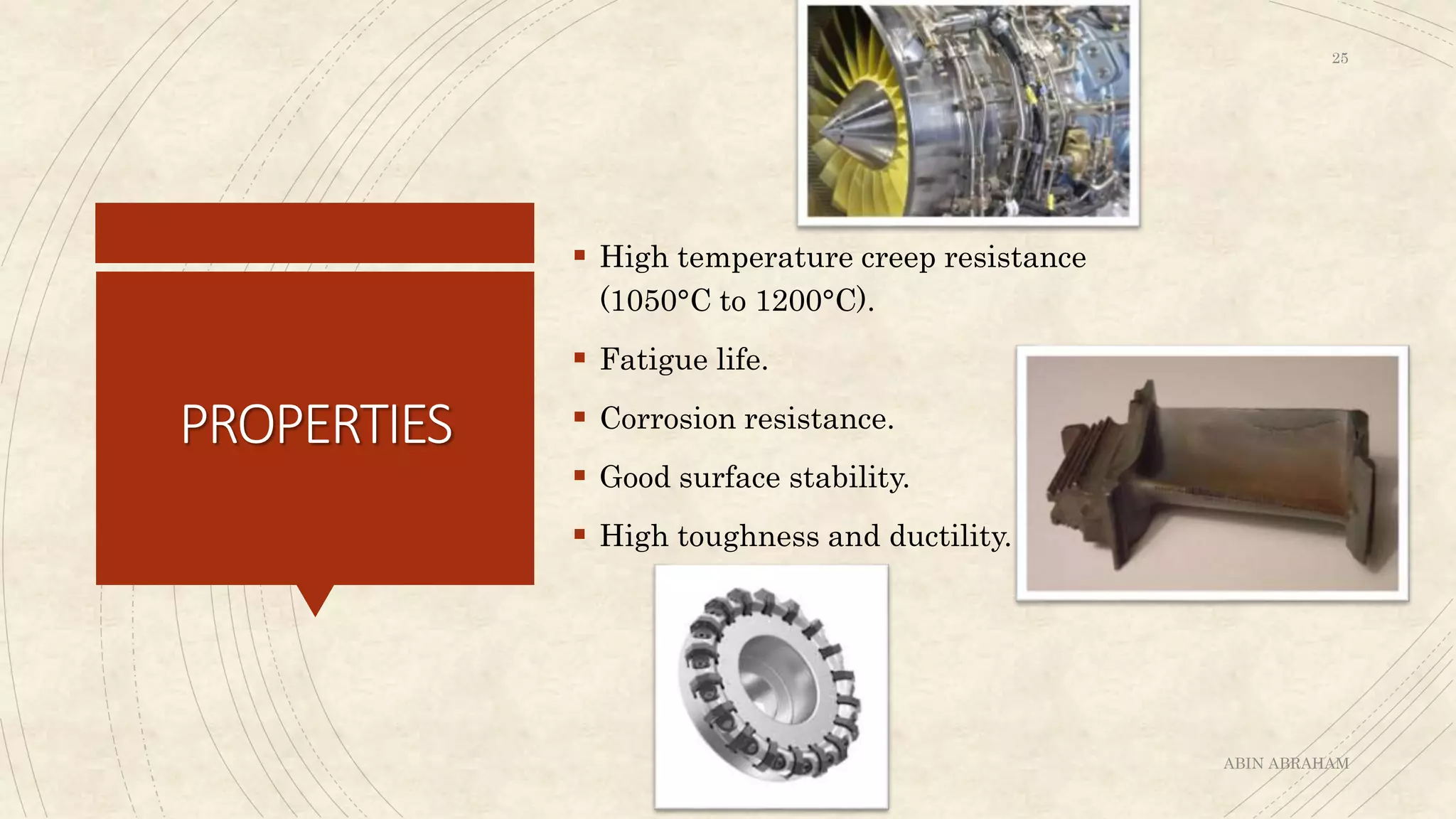 Composites and super alloys | ABIN ABRAHAM | PPT