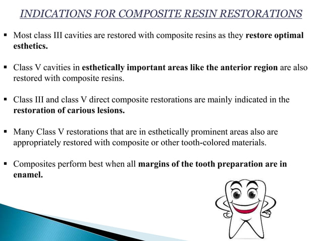 Composite class 3 and class 5 | PPTX | Dental Health | Diseases and ...