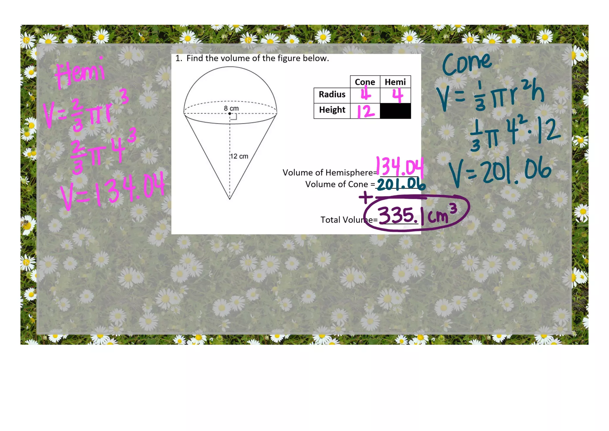 Volume of Composite Shapes - worked out | PDF