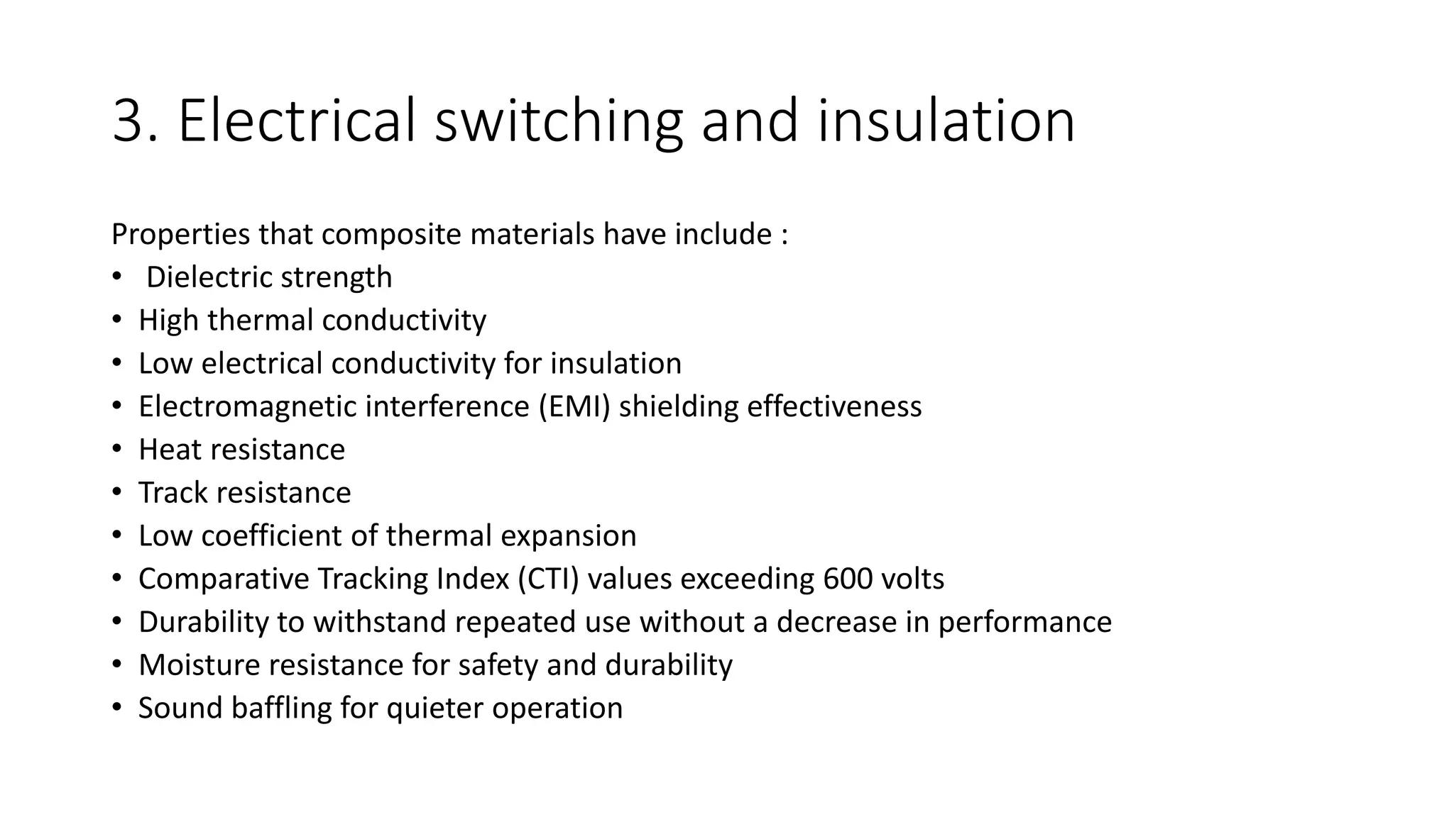 Composites in electrical and electronic applications | PPTX