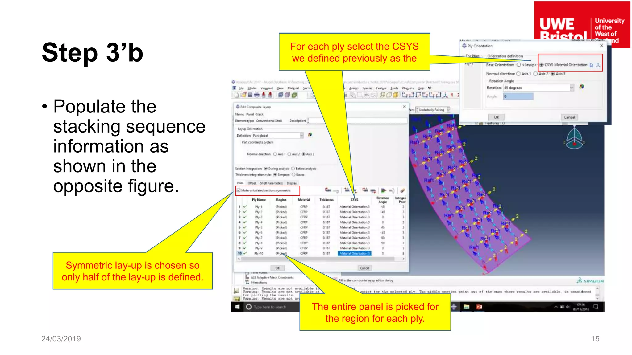 Composite structures simulation (Abaqus) | PPTX