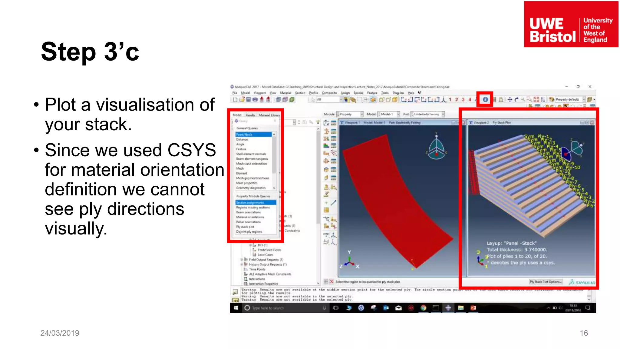 Composite structures simulation (Abaqus) | PPTX