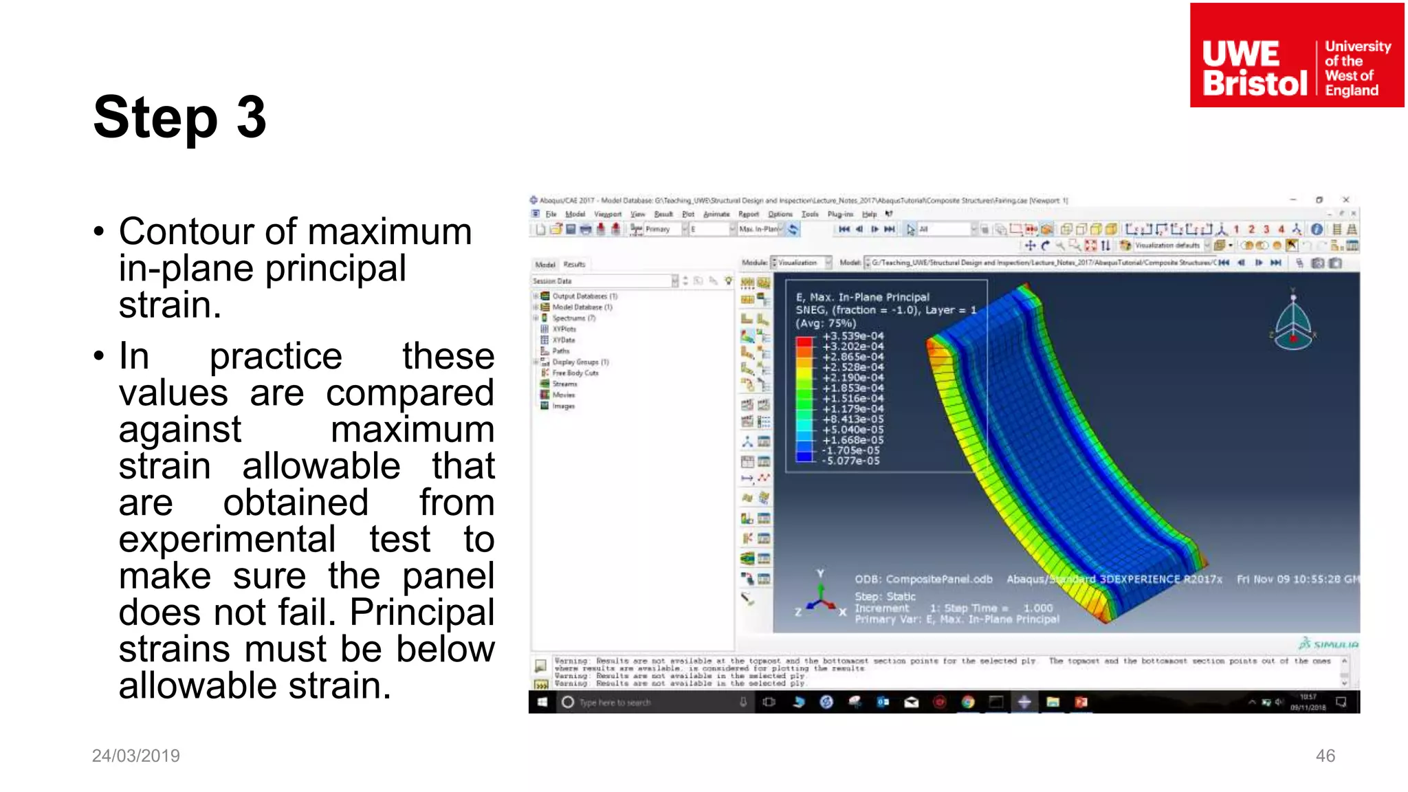 Composite structures simulation (Abaqus) | PPTX