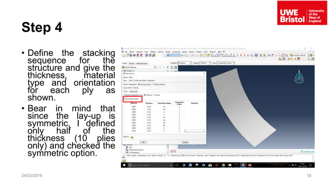 Composite structures simulation (Abaqus) | PPTX | Physics | Science