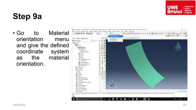 Composite structures simulation (Abaqus) | PPTX | Physics | Science