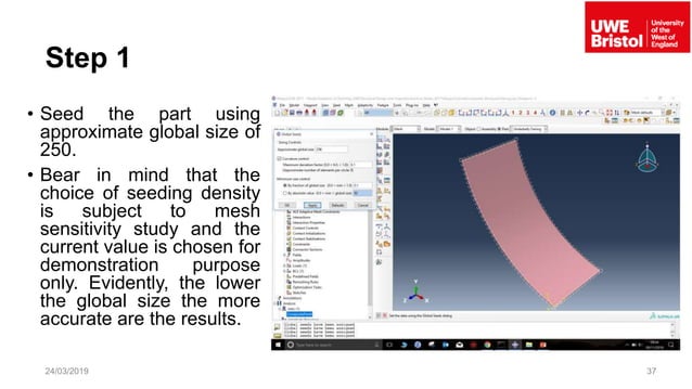 Composite Structures Simulation Abaqus Pptx Physics Science