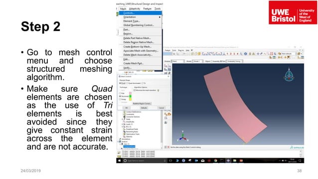 Composite Structures Simulation Abaqus Pptx Physics Science