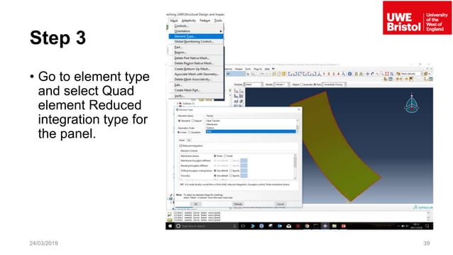 Composite Structures Simulation Abaqus Pptx Physics Science