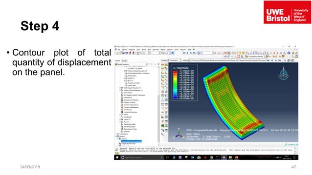 Composite structures simulation (Abaqus) | PPTX | Physics | Science