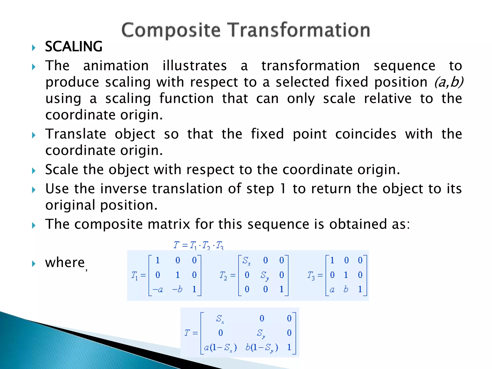 Composite transformation | PPTX