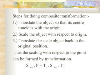 Composite transformations | PPT