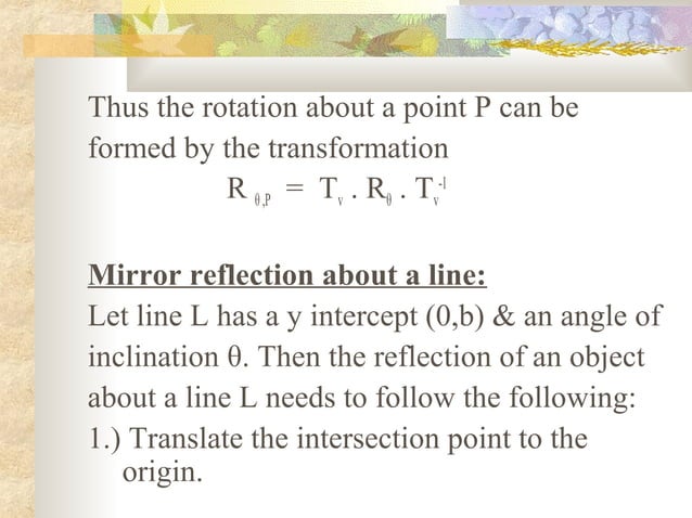 Composite Transformations Ppt Physics Science