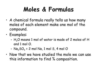 %Composition | PPT | Chemistry | Science