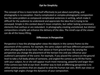 Composition in Photography | PPTX