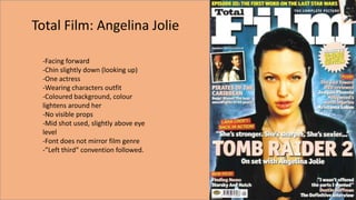 Composition - Camera Angles on Mag Front Covers and Posters | PPTX