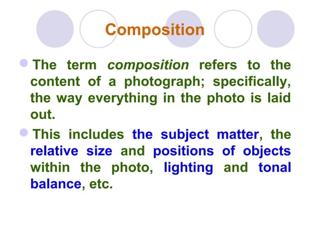 Picture Composition.. | PPT