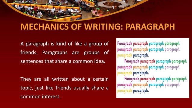 Composition/Mechanics of Writing | PPTX